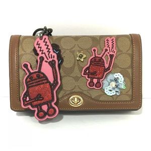 Coach | Accessories | Coach Keith Haring Robot Keychain Bag Charm Nwt ...